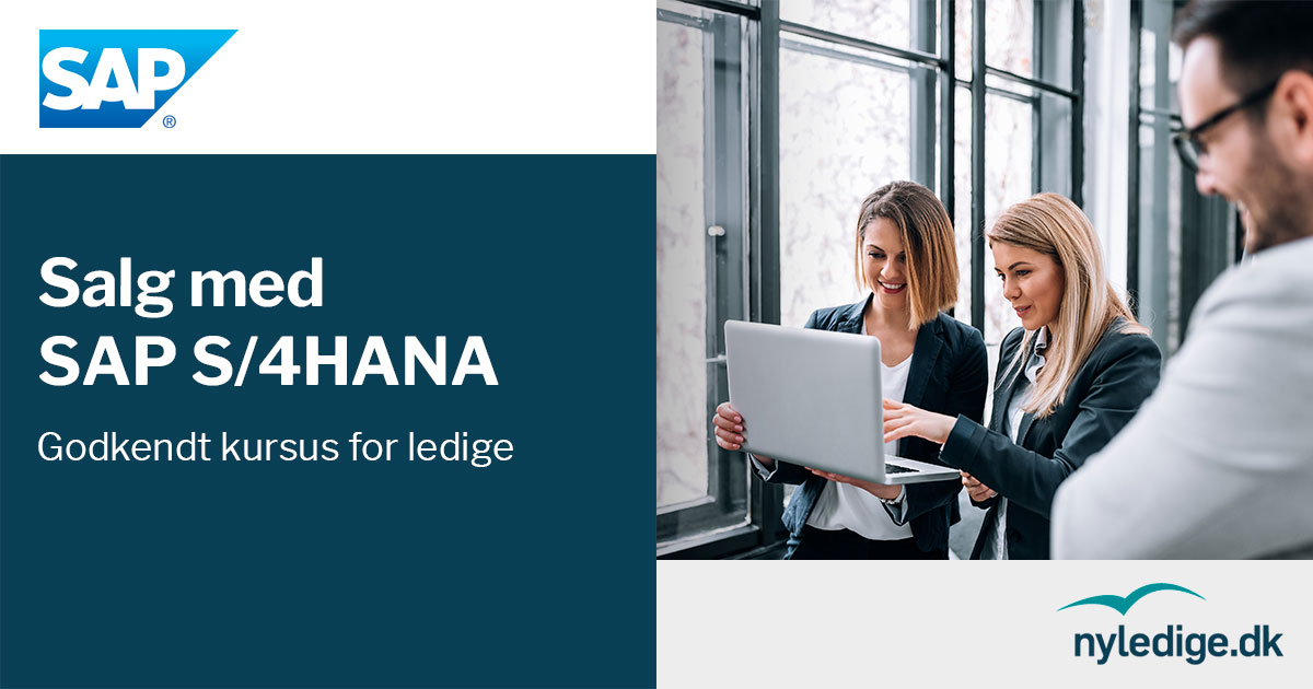 Salg med SAP s/4HANA (TS462) - godkendt kursus for ledige