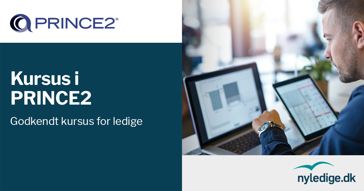PRINCE2 Foundation og Practitioner. Kursus i projektledelse for ledige.