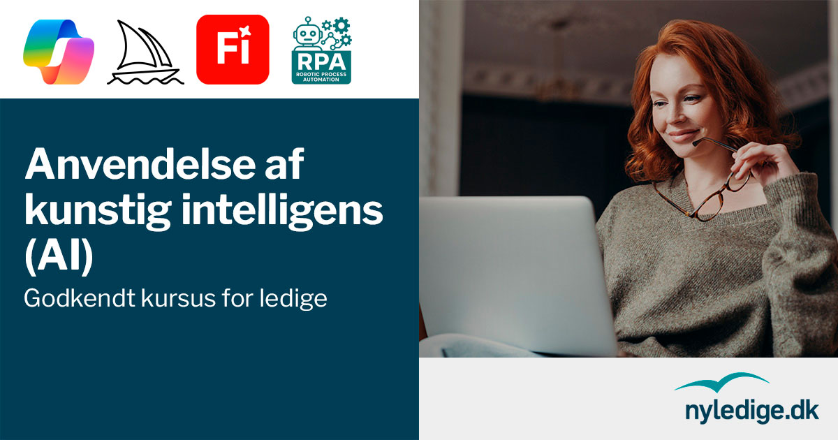Godkendt kursus for ledige: Anvendelse af kunstig intelligens (AI)